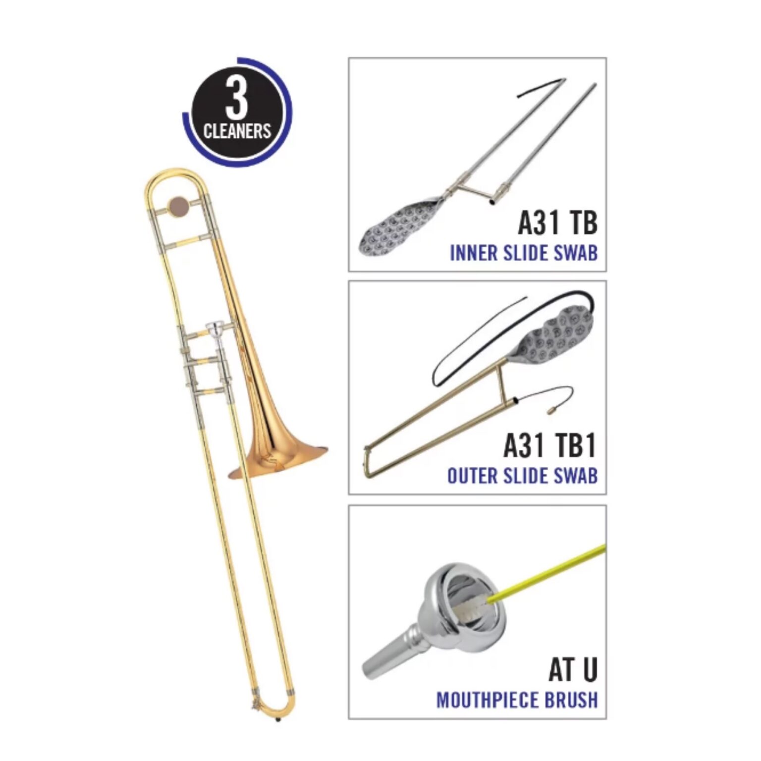 BG CPTB COMBO PACK FOR TROMBONE – Den Lille Basun AS
